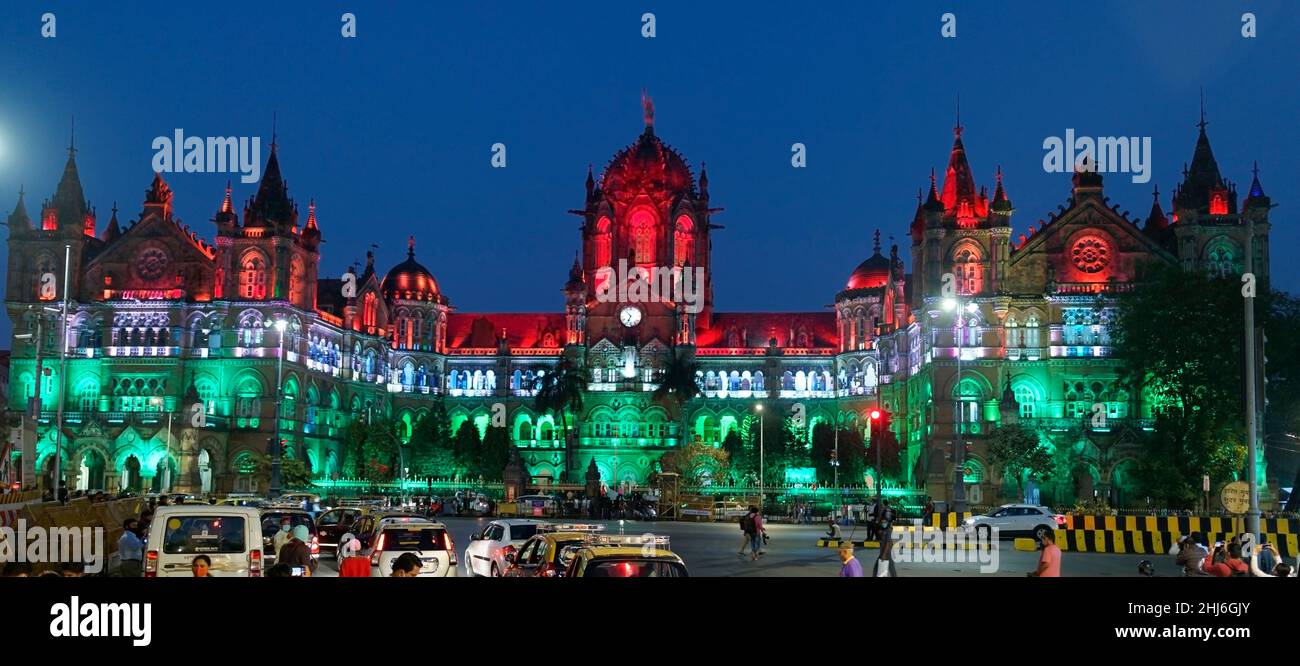 Chhatrapati Shivaji Maharaj Terminus (CSMT) formerly Victoria Terminus ...