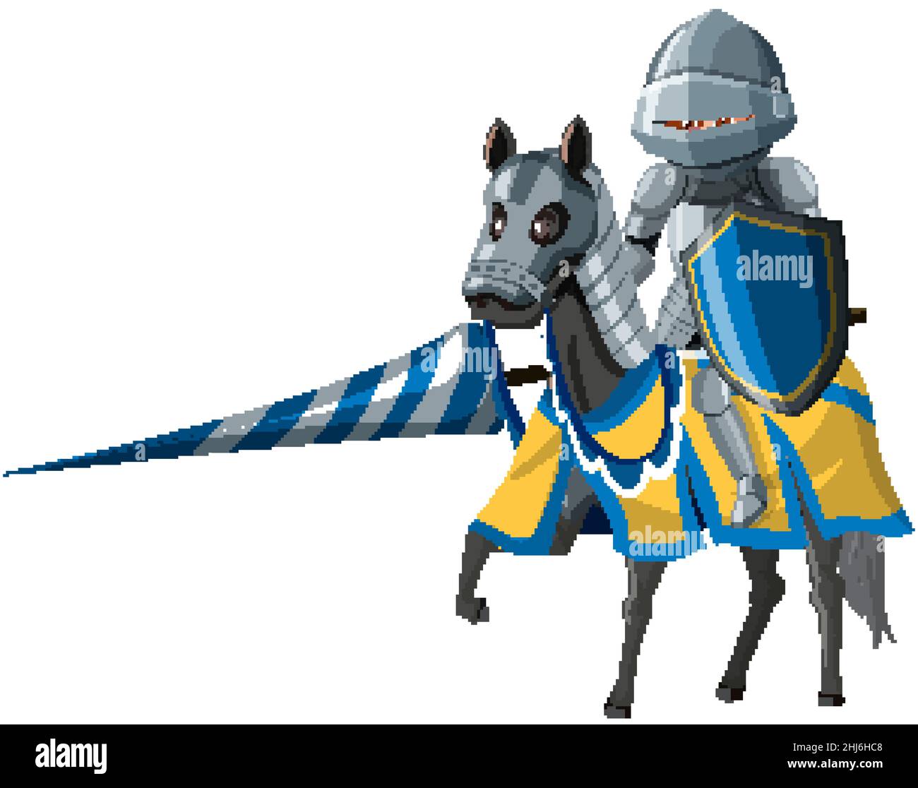 Knight Riding A Horse Gif