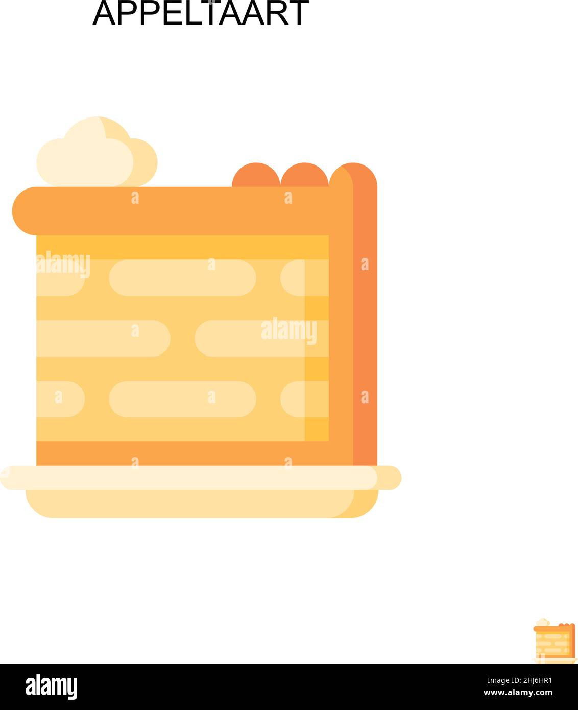 Appeltaart Stock Vector Images - Alamy