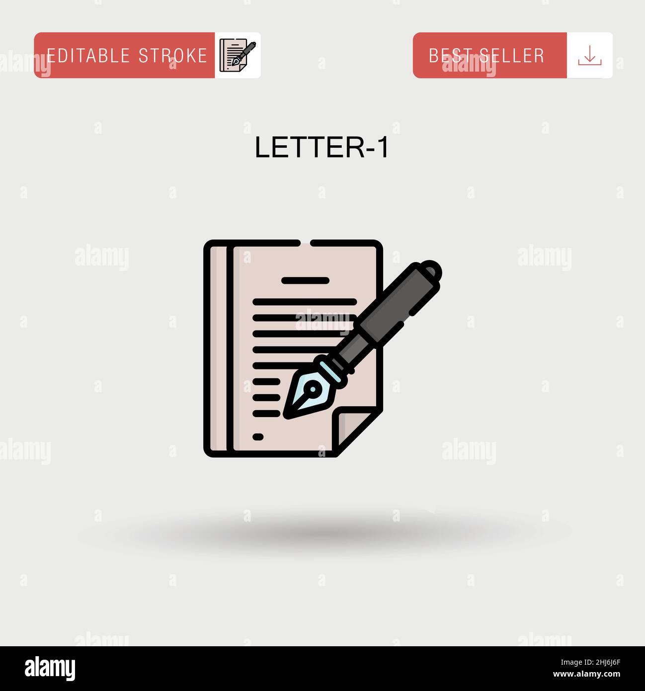 Letter one Stock Vector Images - Alamy