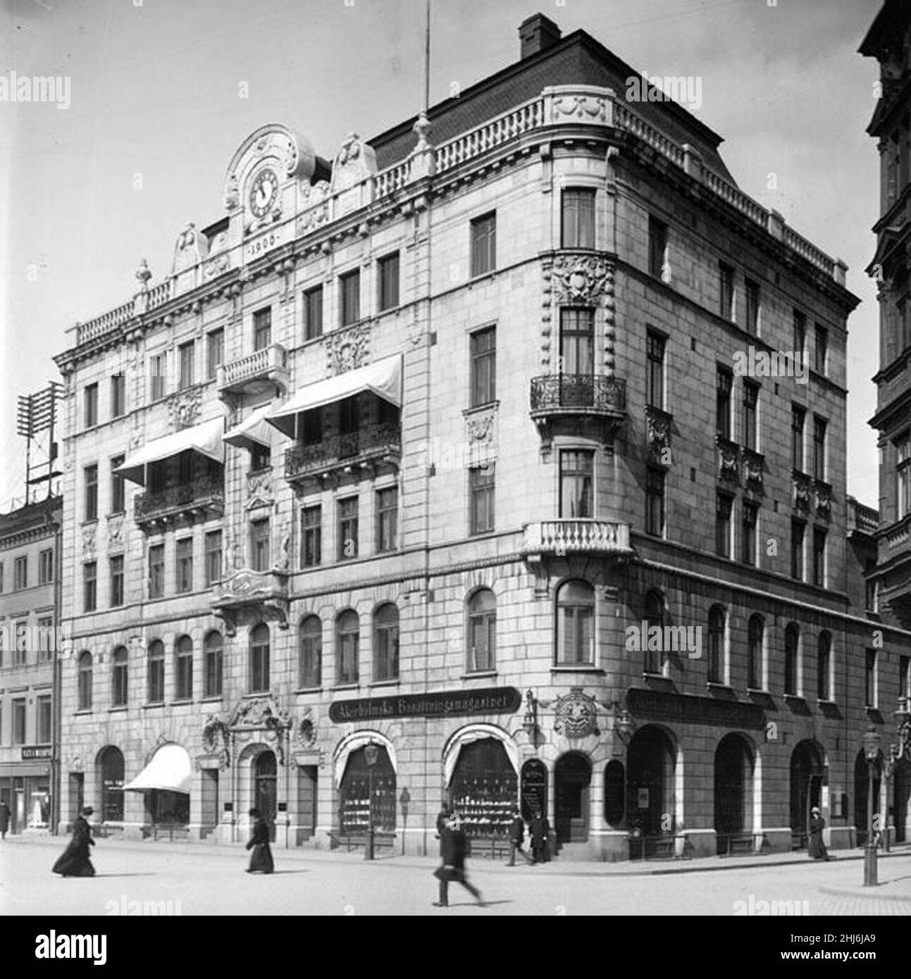 Svenska Lifs hus 1905 Stock Photo - Alamy