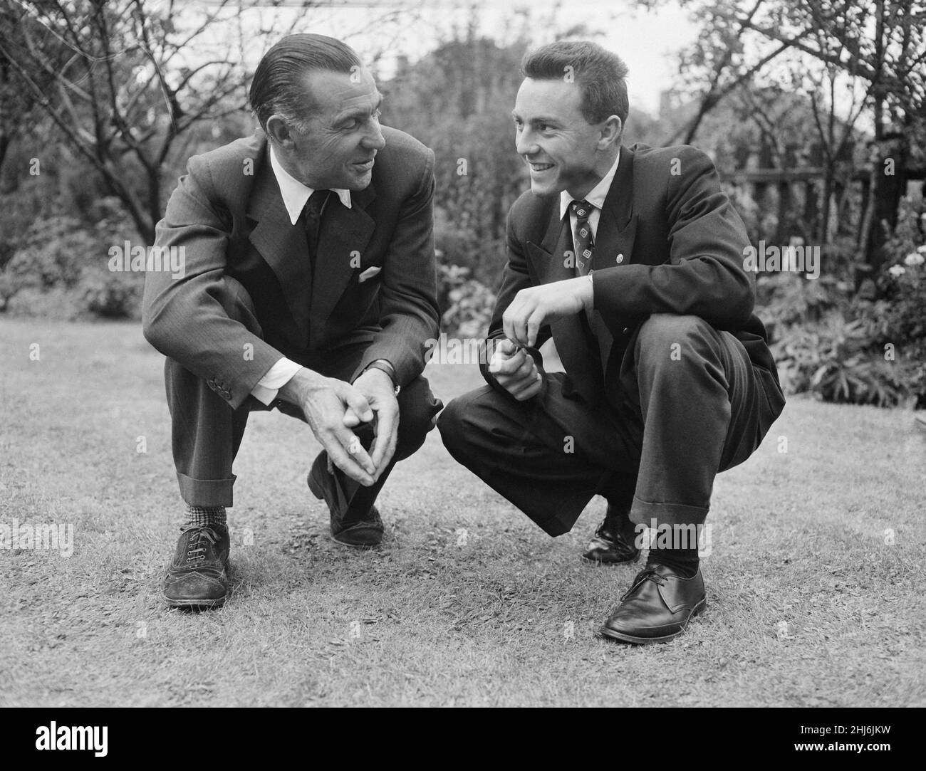 Jimmy Greaves, new Chelsea football player, aged 17 years old, made his ...