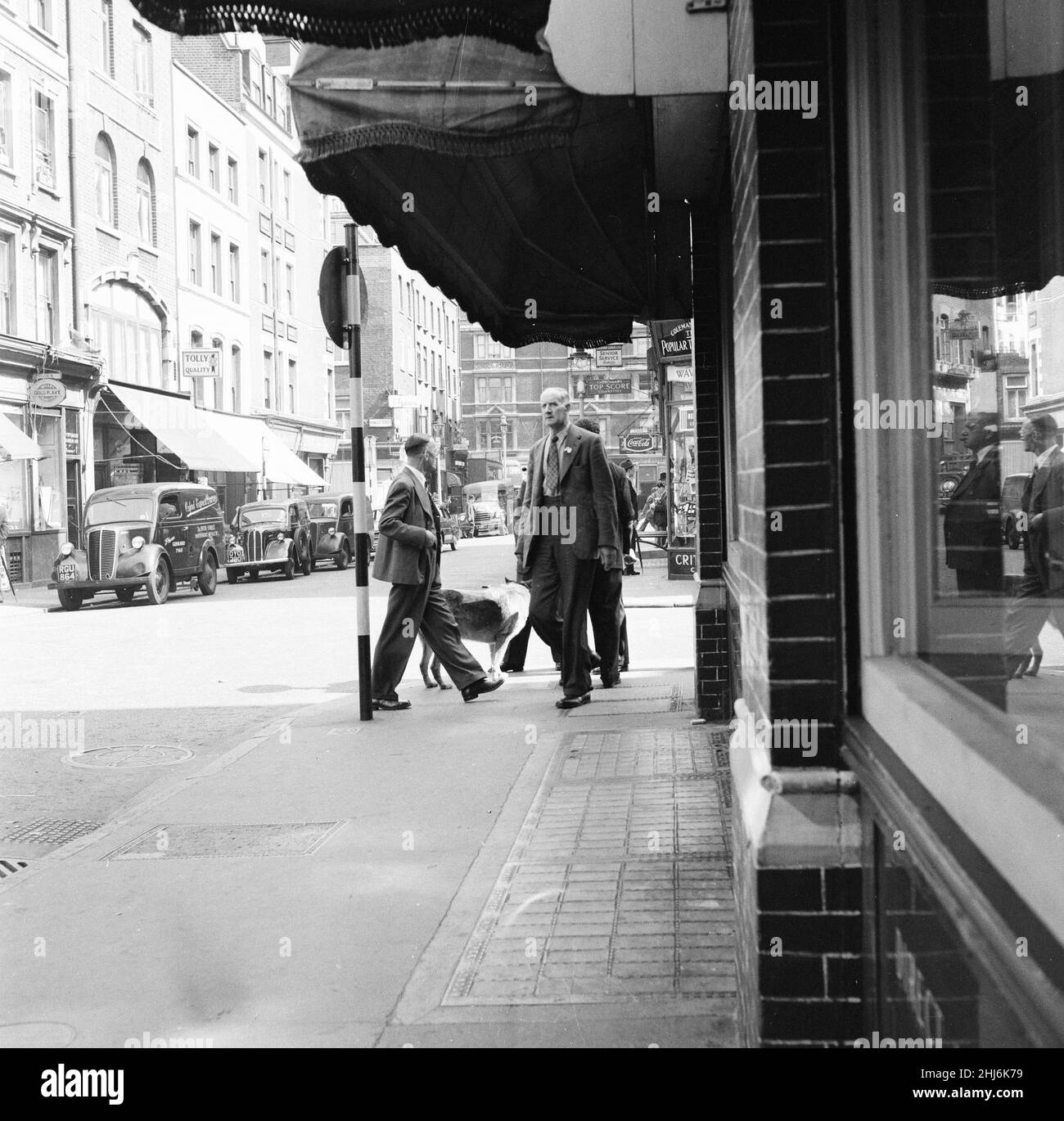 Soho 1950s Black and White Stock Photos & Images - Alamy