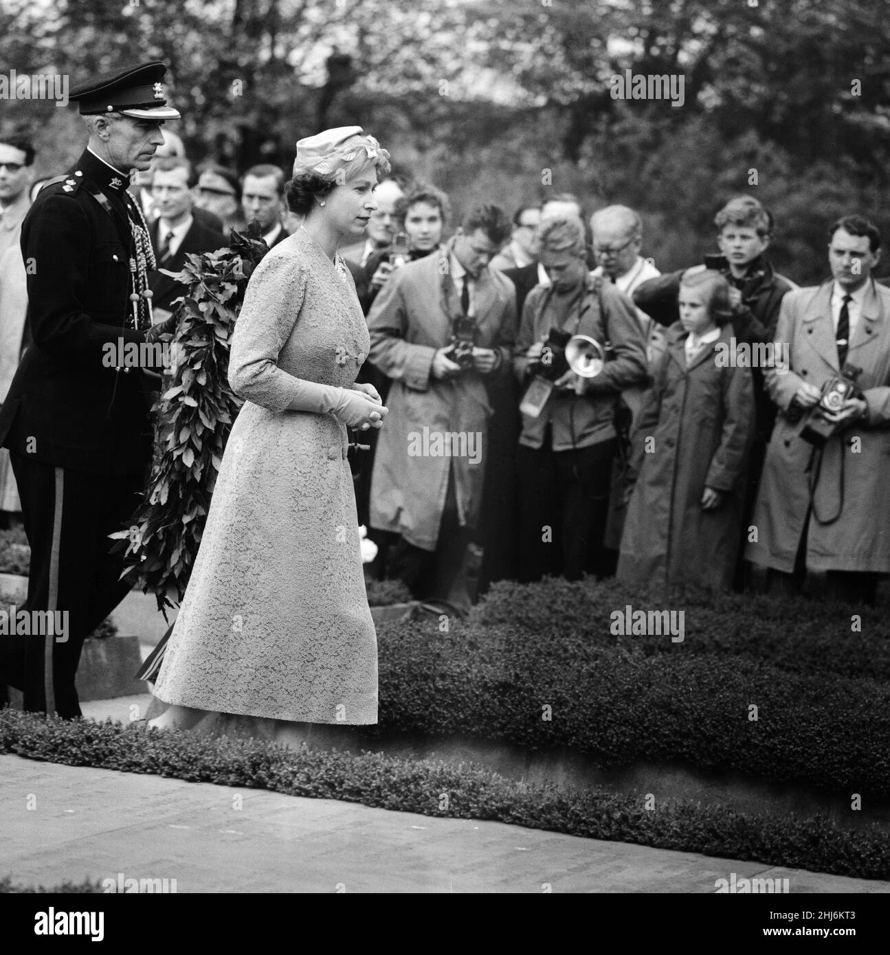 Queen Elizabeth II and Prince Philip, Duke of Edinburgh visit to ...