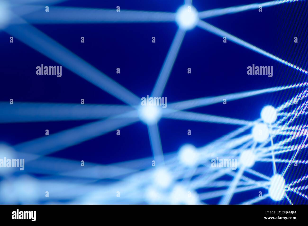 Abstract connections structure colour hi-res stock photography and ...