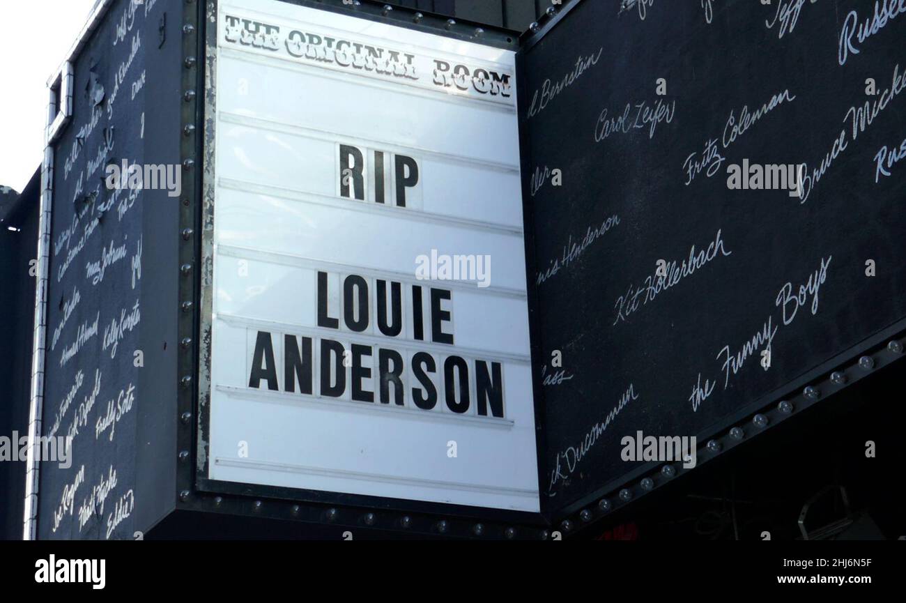Rip louie anderson hi-res stock photography and images - Alamy