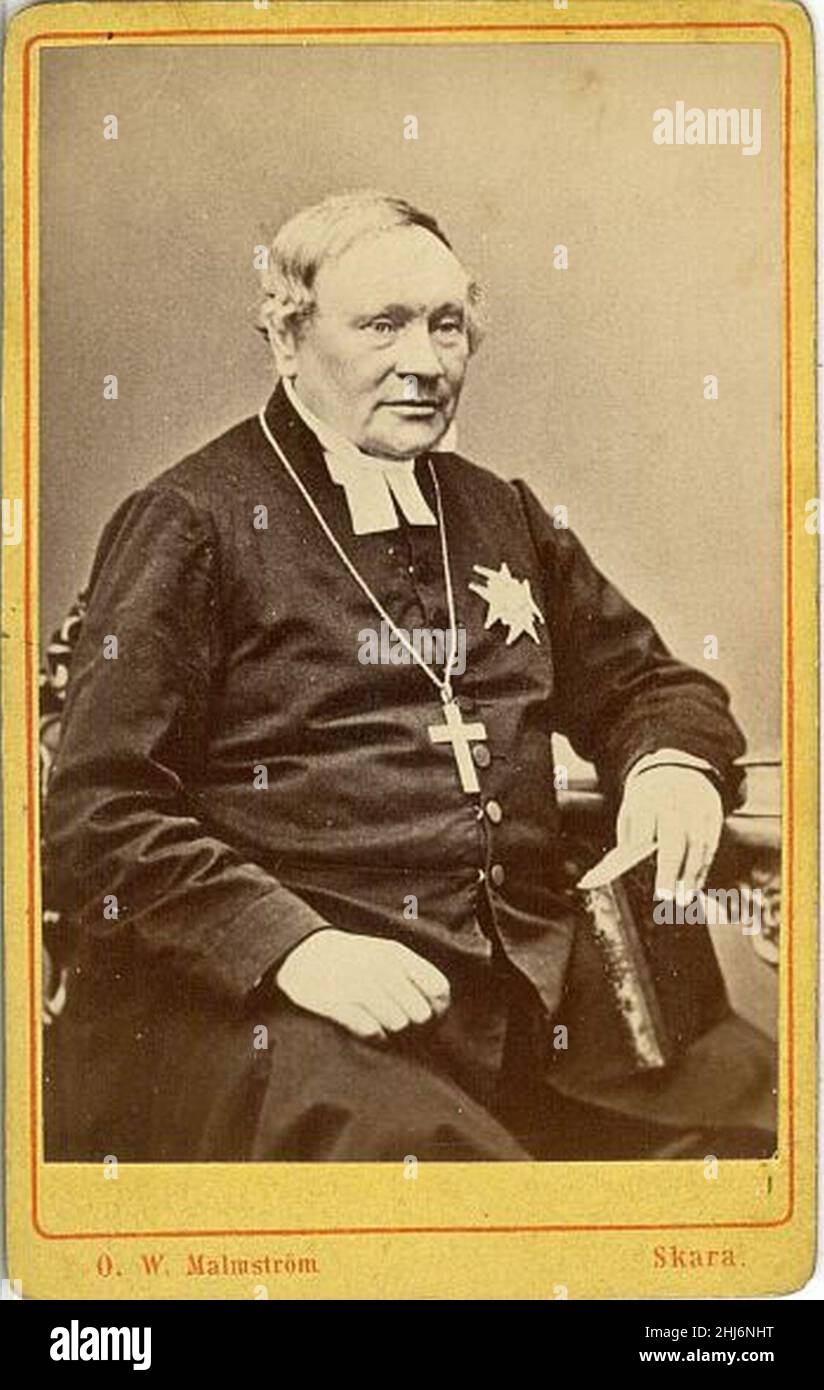 Swedish bishop johan albert butsch Stock Photo - Alamy