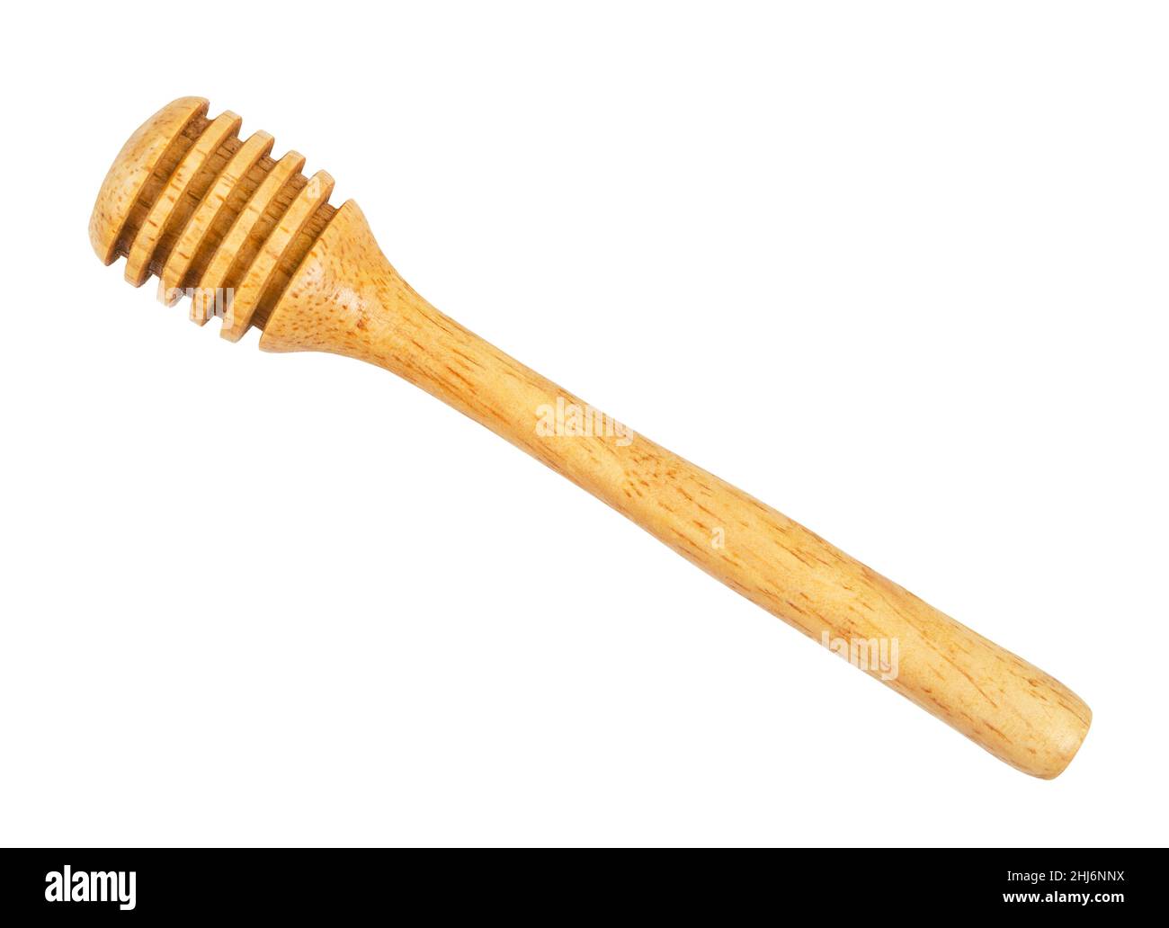 Honey scoop isolated on white background, save clipping path Stock ...