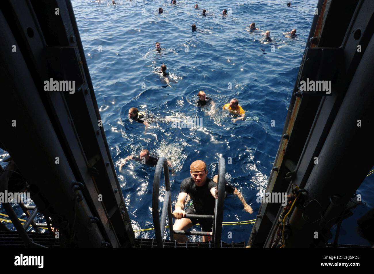 Swim call 130512 Stock Photo - Alamy