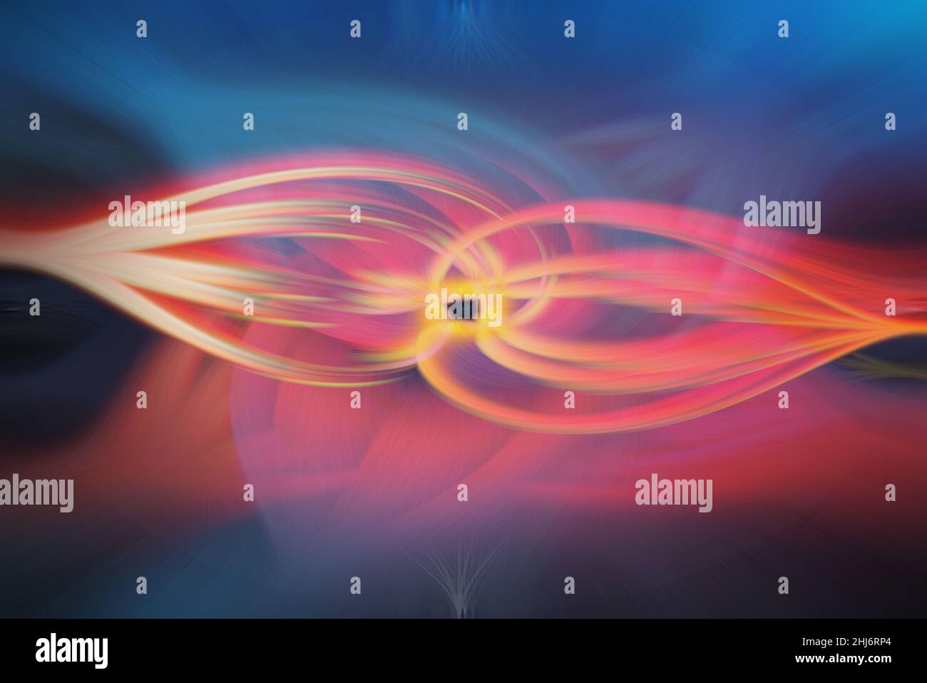 Abstract twisted light fibers effect wallpaper Stock Photo - Alamy