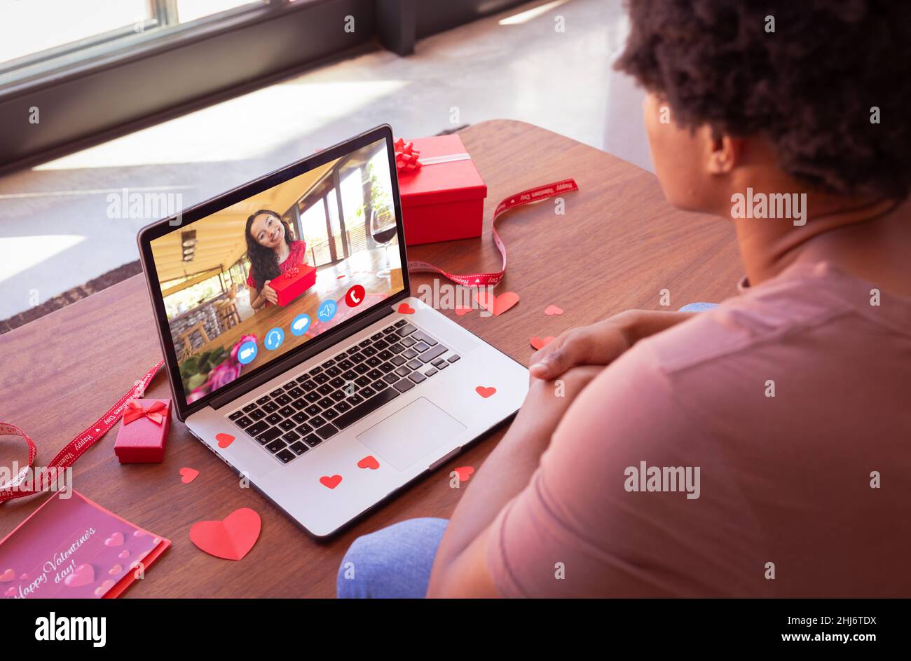 Biracial female showing black male hi-res stock photography and images ...