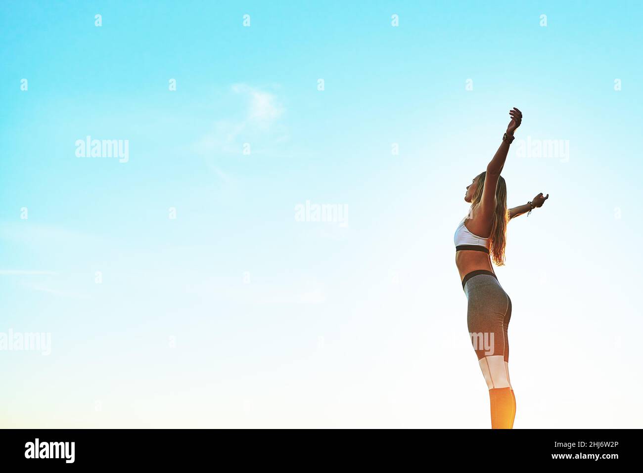 Sunshine workout hi-res stock photography and images - Alamy