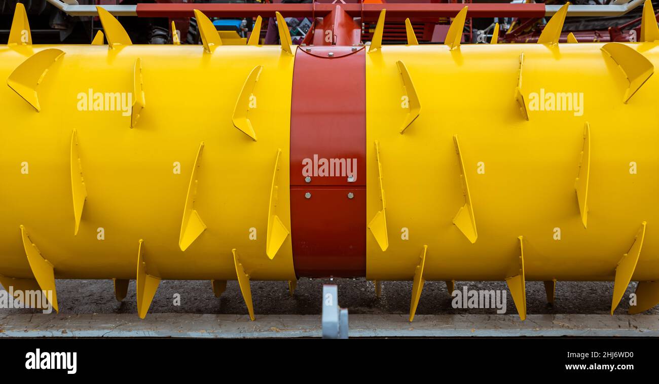 Agricultural machinery. The elements and components of agricultural ...