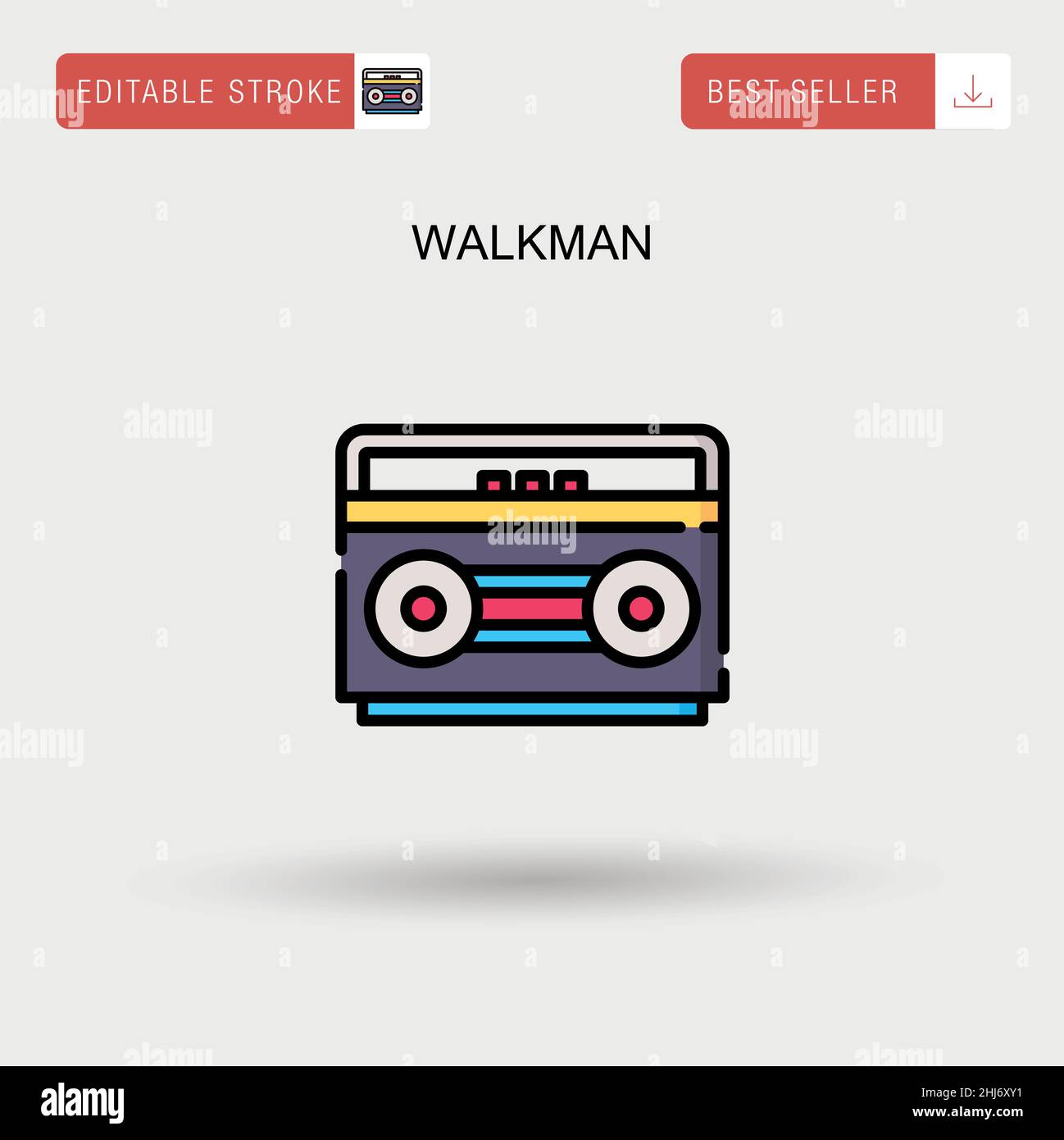 Walkman isolated hi-res stock photography and images - Alamy
