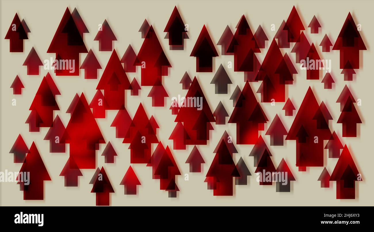 Abstract art arrows hi-res stock photography and images - Alamy