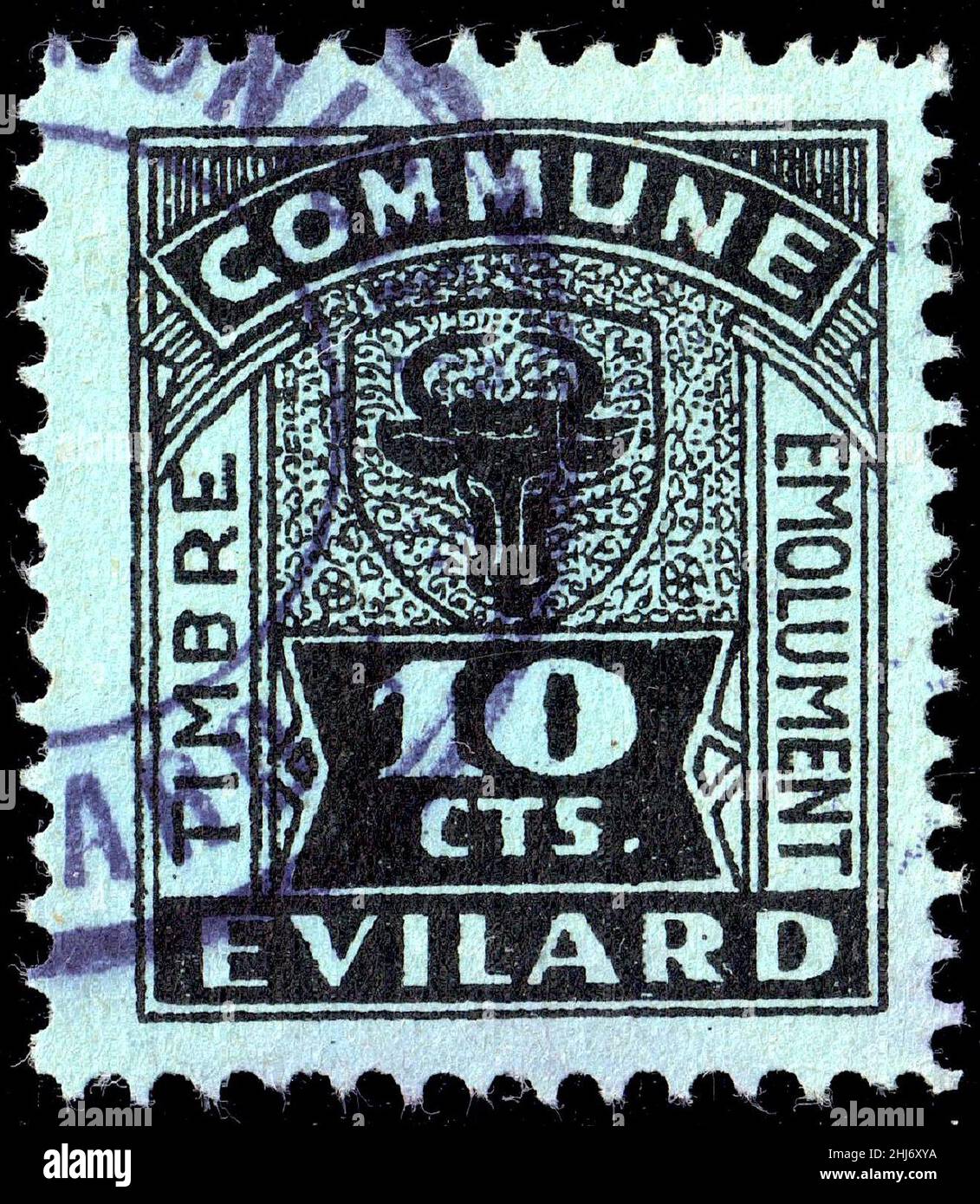 Switzerland evilard revenue 10c - 1B Stock Photo - Alamy