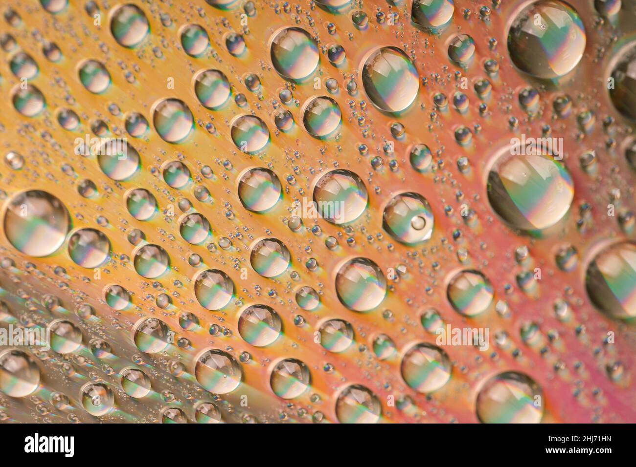 Background of water drops on glass surface Stock Photo - Alamy