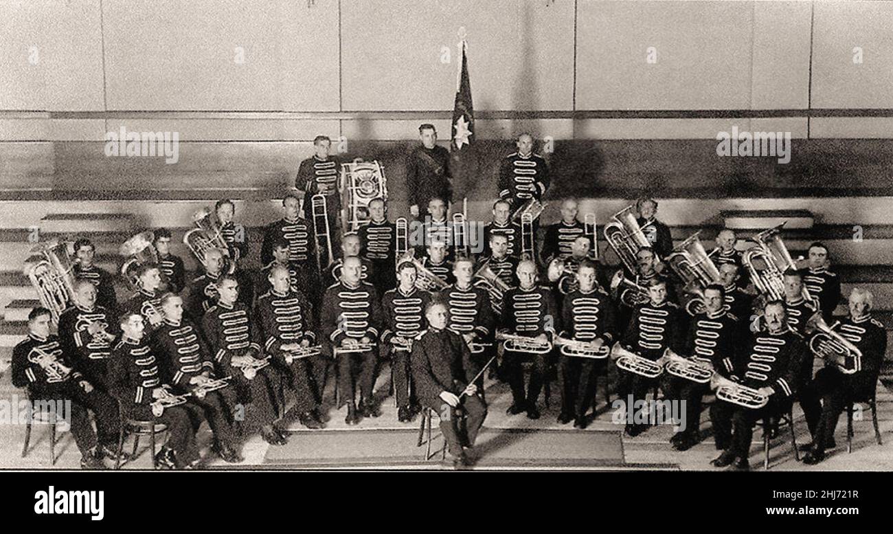 Switzerland. Zurich Central Citadel Band, 1937 Stock Photo - Alamy