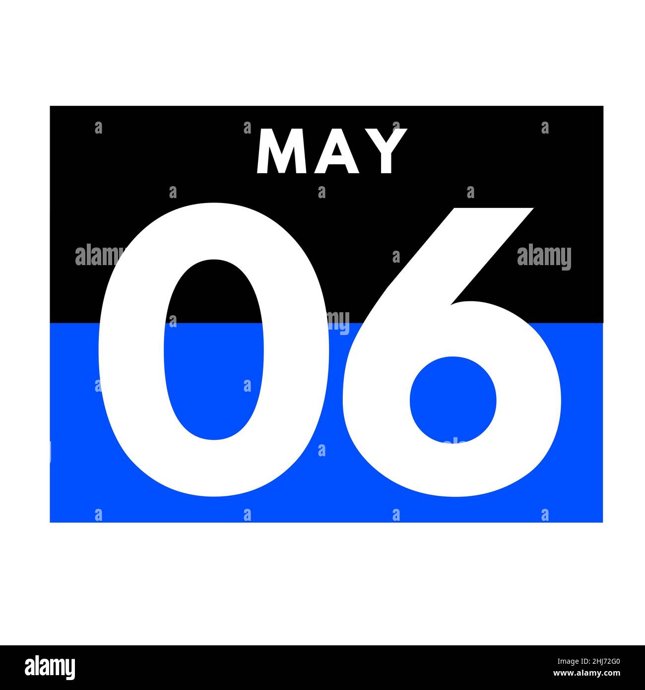 May 6 . Flat daily calendar icon .date ,day, month .calendar for the ... May 6 . Flat daily calendar icon .date ,day, month .calendar for the ...