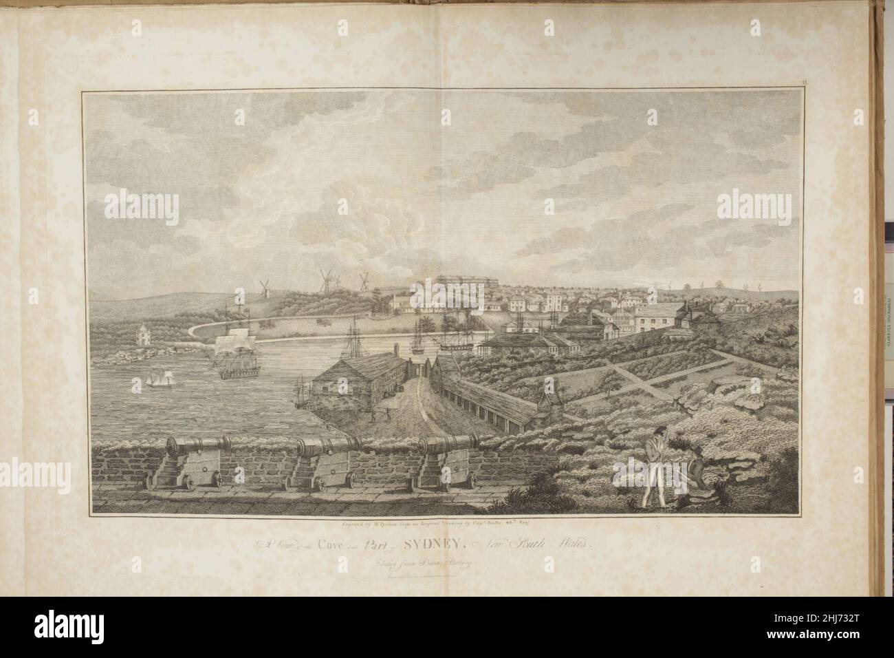 Sydney Cove 1821 Stock Photo - Alamy