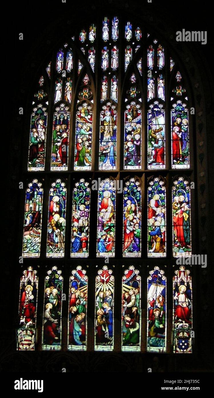 Sydney Hardman StA Eastwindow Stock Photo - Alamy