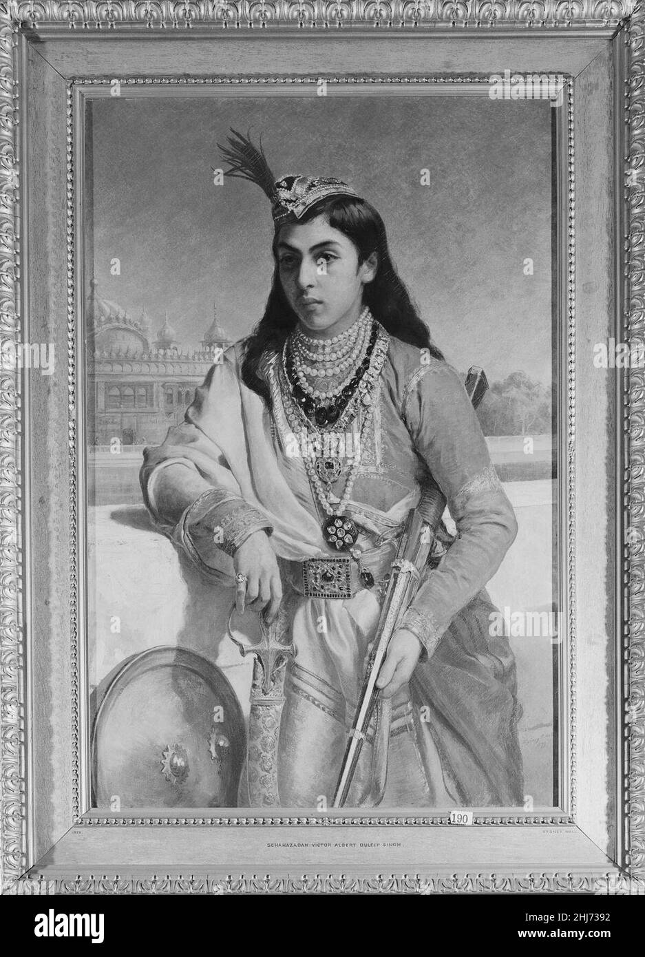 Sydney Prior Hall (1842-1922) - Victor Albert Jay Duleep Singh (1866 ...