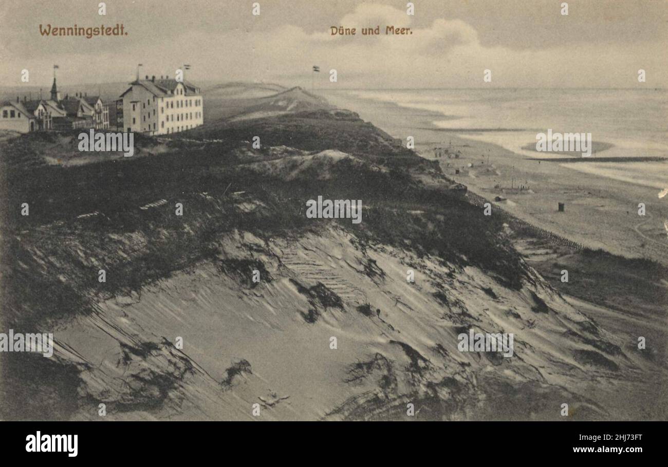 Sylt Postkarte 011 Stock Photo - Alamy