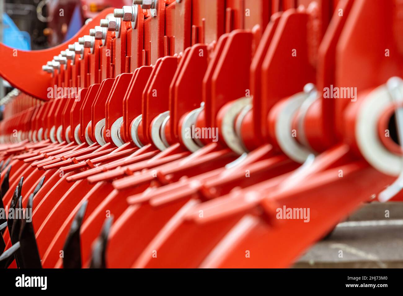 Agricultural machinery. The elements and components of agricultural ...