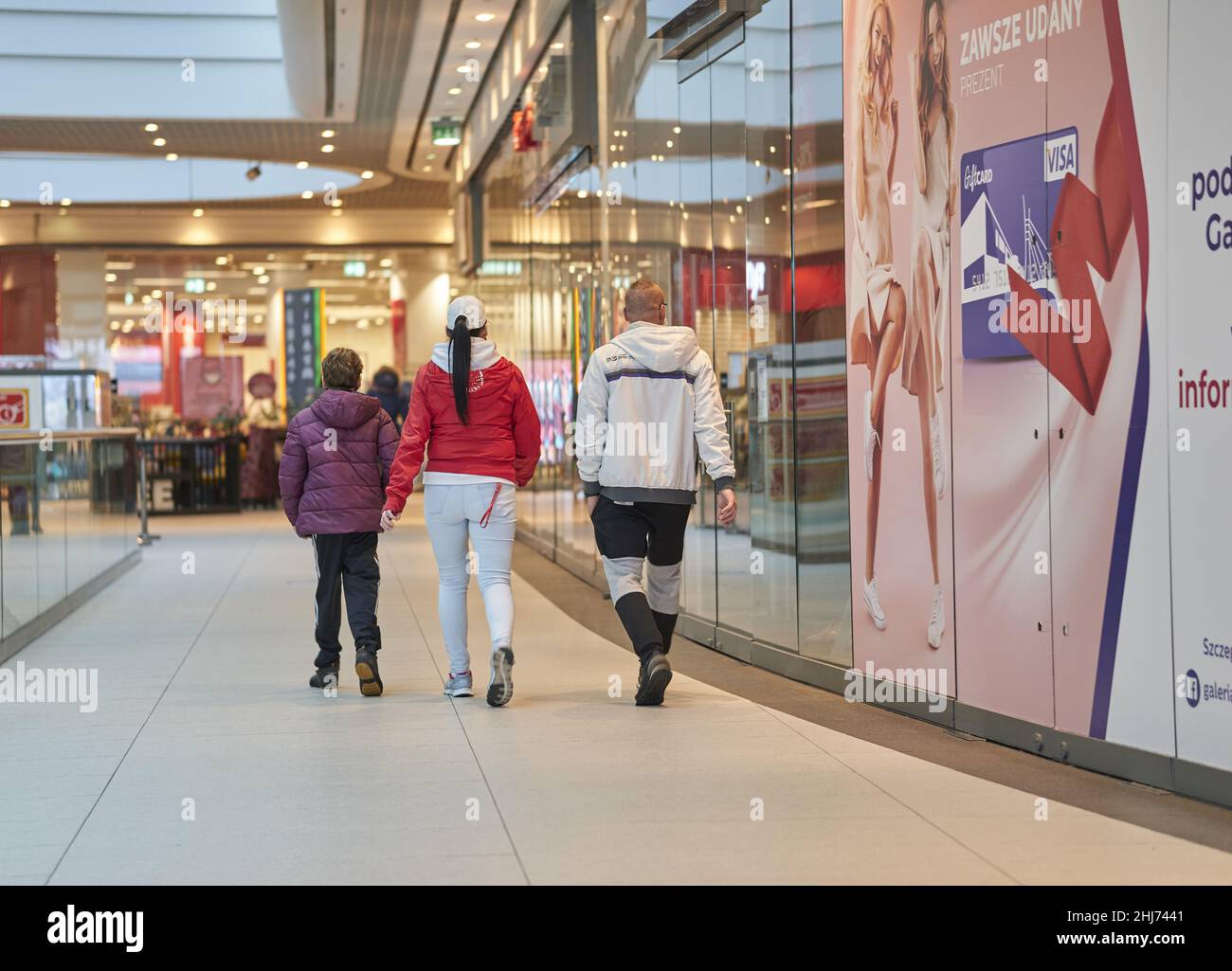 People walking in a shopping mall Stock Photo - Alamy