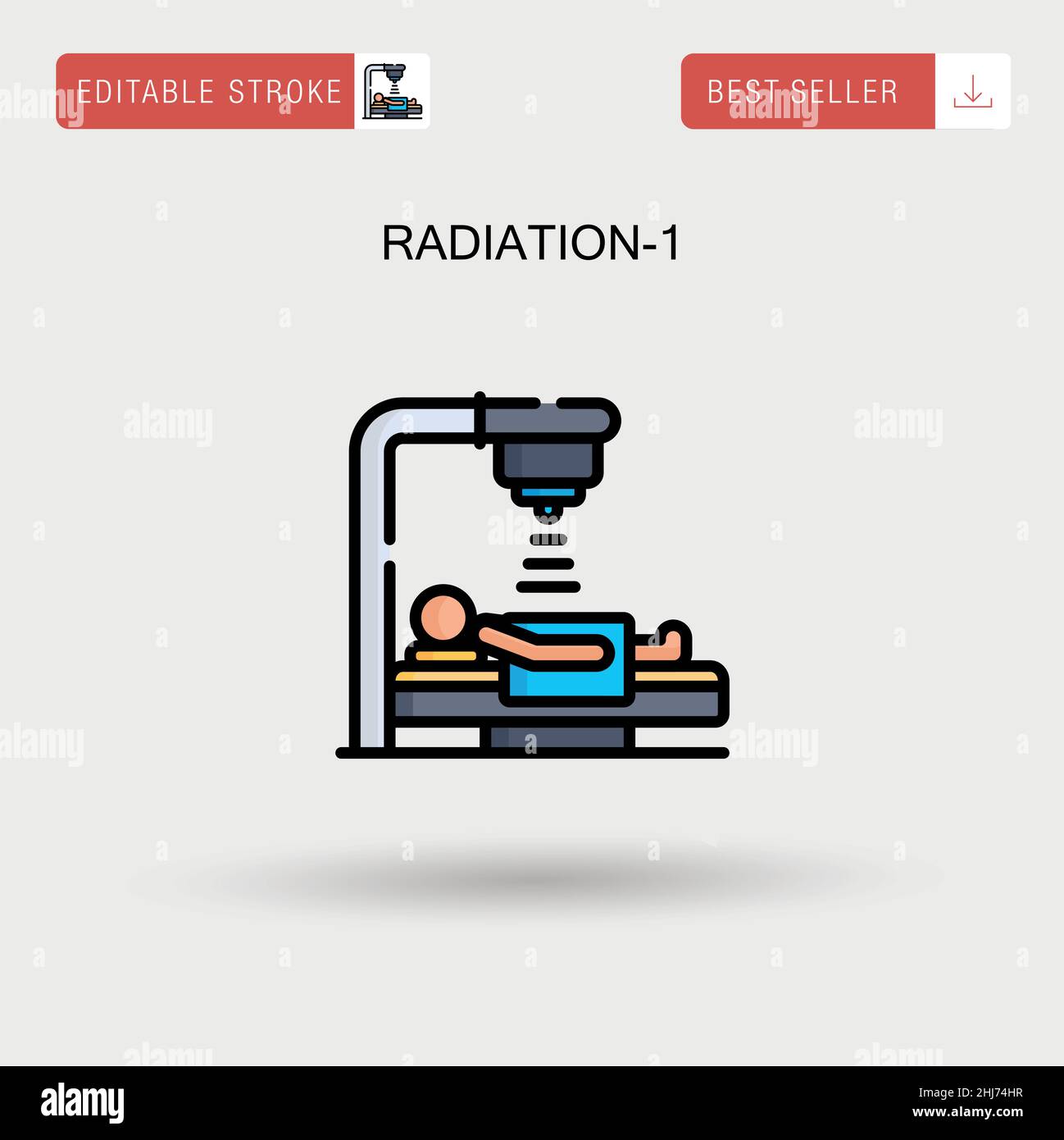 Radiation-1 Simple vector icon Stock Vector Image & Art - Alamy