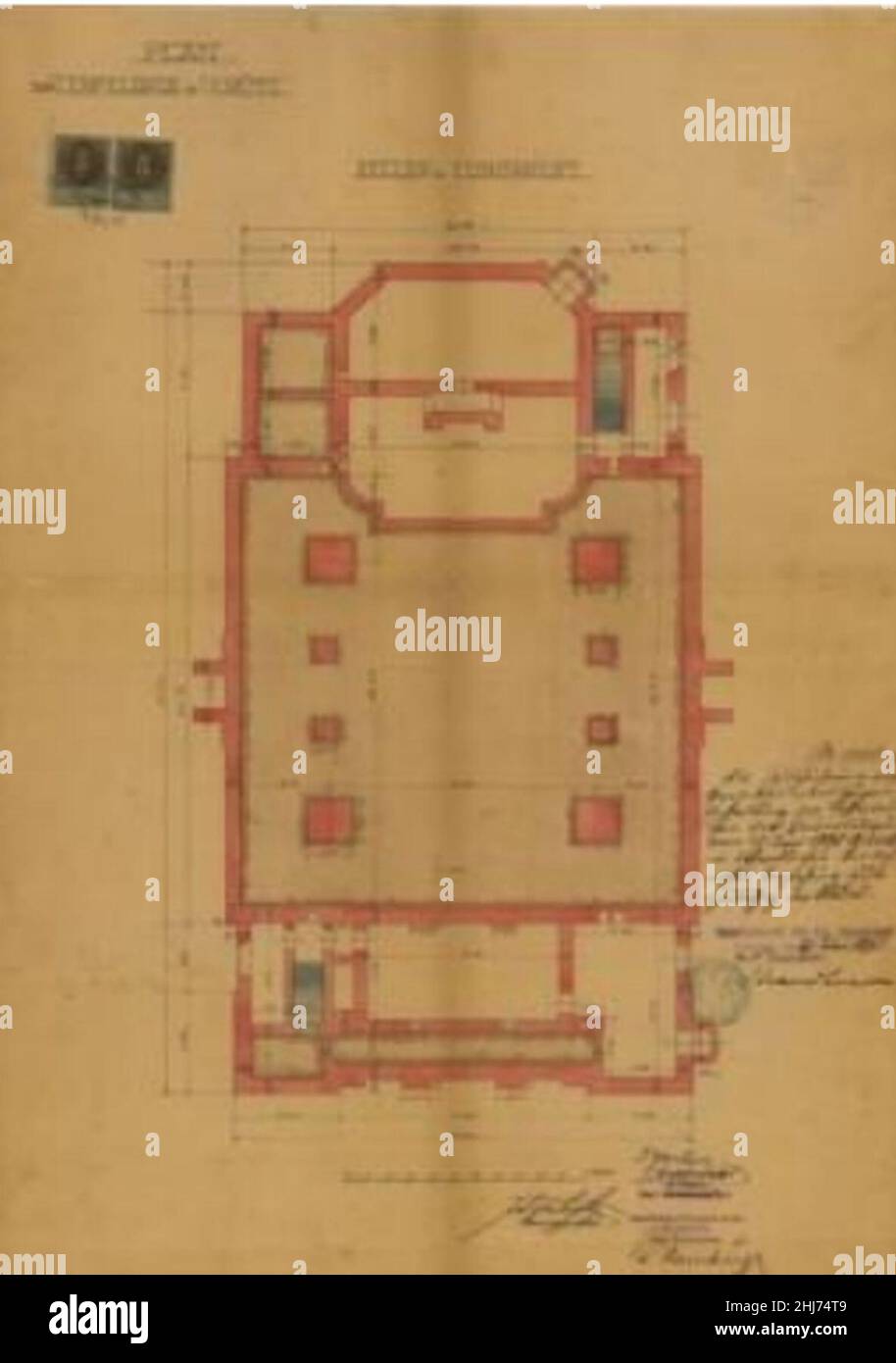 Syna Olmütz - Basement drawing Stock Photo - Alamy