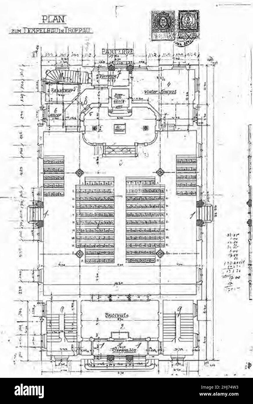 Syna Opava- Plan Gartner Stock Photo - Alamy