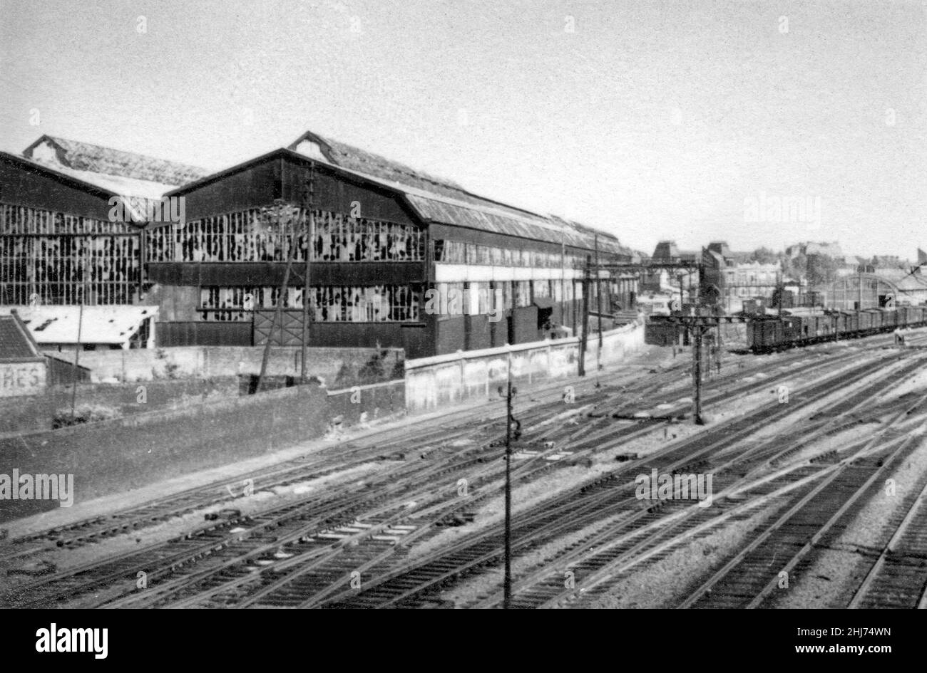 German train station 1940 hi-res stock photography and images - Alamy
