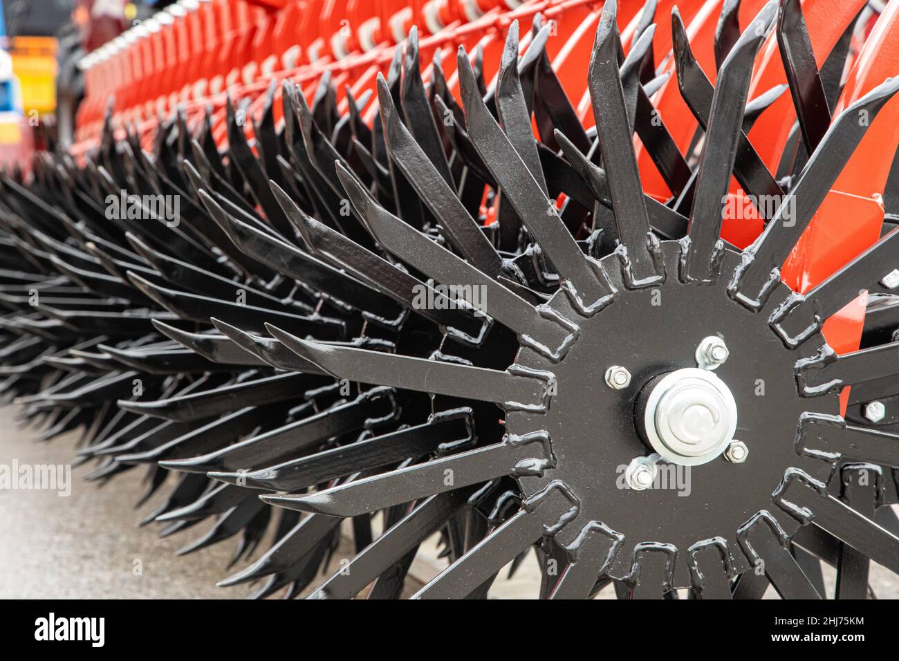 Agricultural machinery. The elements and components of agricultural ...