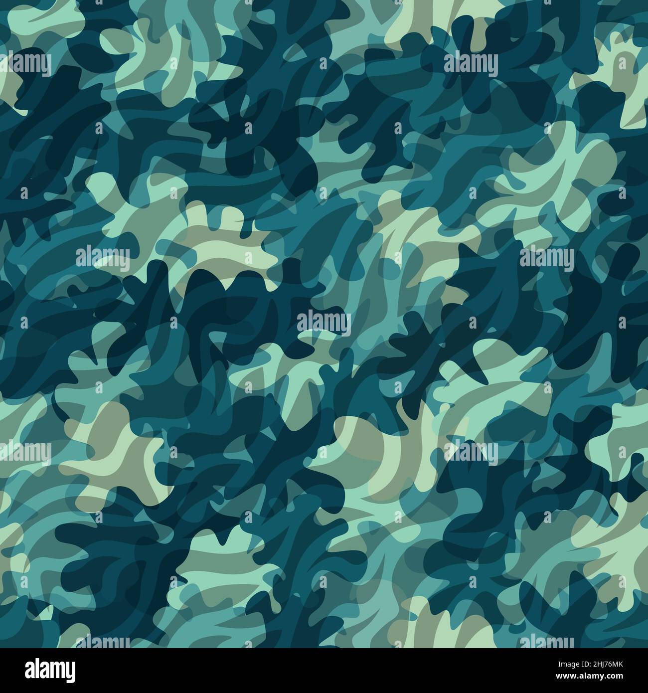 Camouflage seamless pattern background masking camo repeat print Stock ...