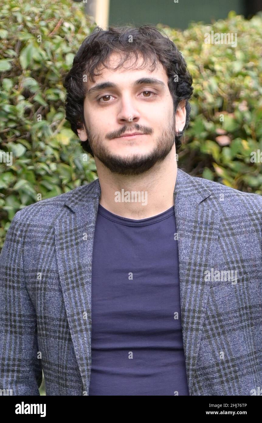 Rome, Italy. 26th Jan, 2022. Matteo Cecchi attends the photocall of the ...