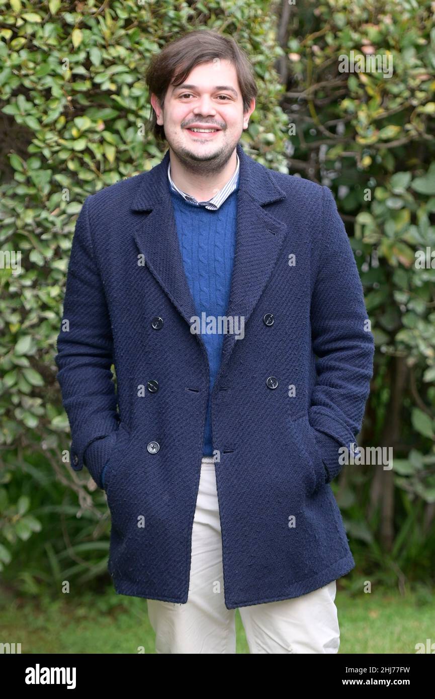 Francesco Russo attends the photocall of the Rai tv series L'amica ...