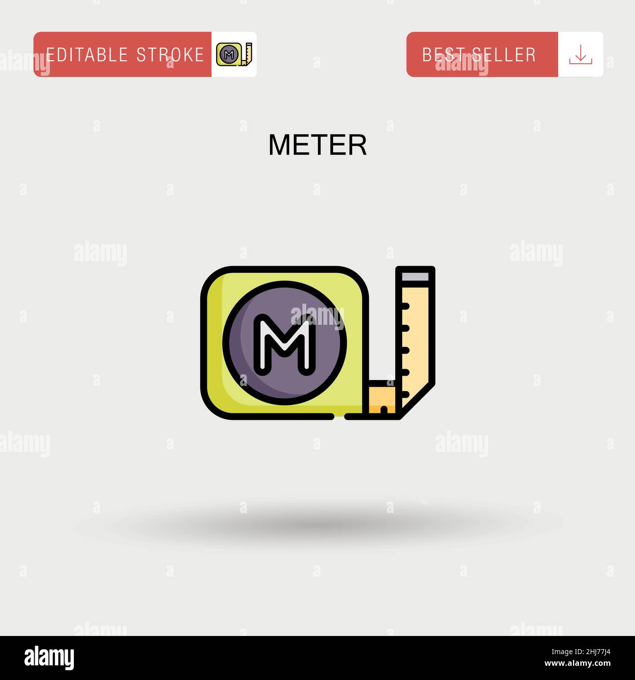 Electricity meter counter Stock Vector Images - Alamy
