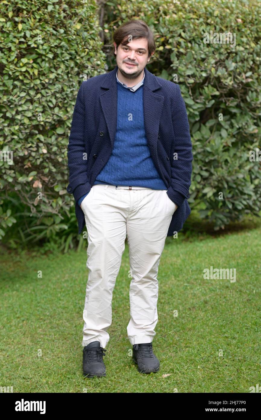 Francesco Russo attends the photocall of the Rai tv series L'amica ...