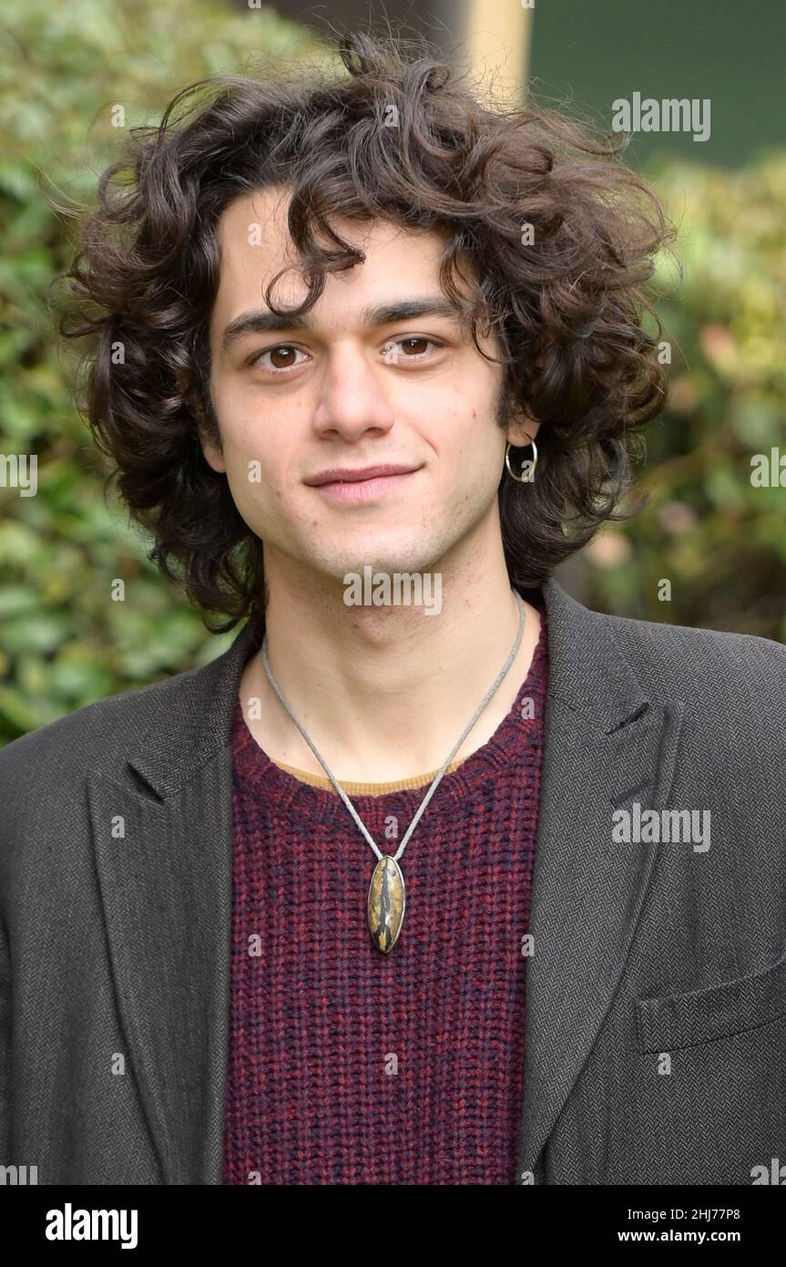 Rome, Italy. 26th Jan, 2022. Francesco Serpico attends the photocall of ...
