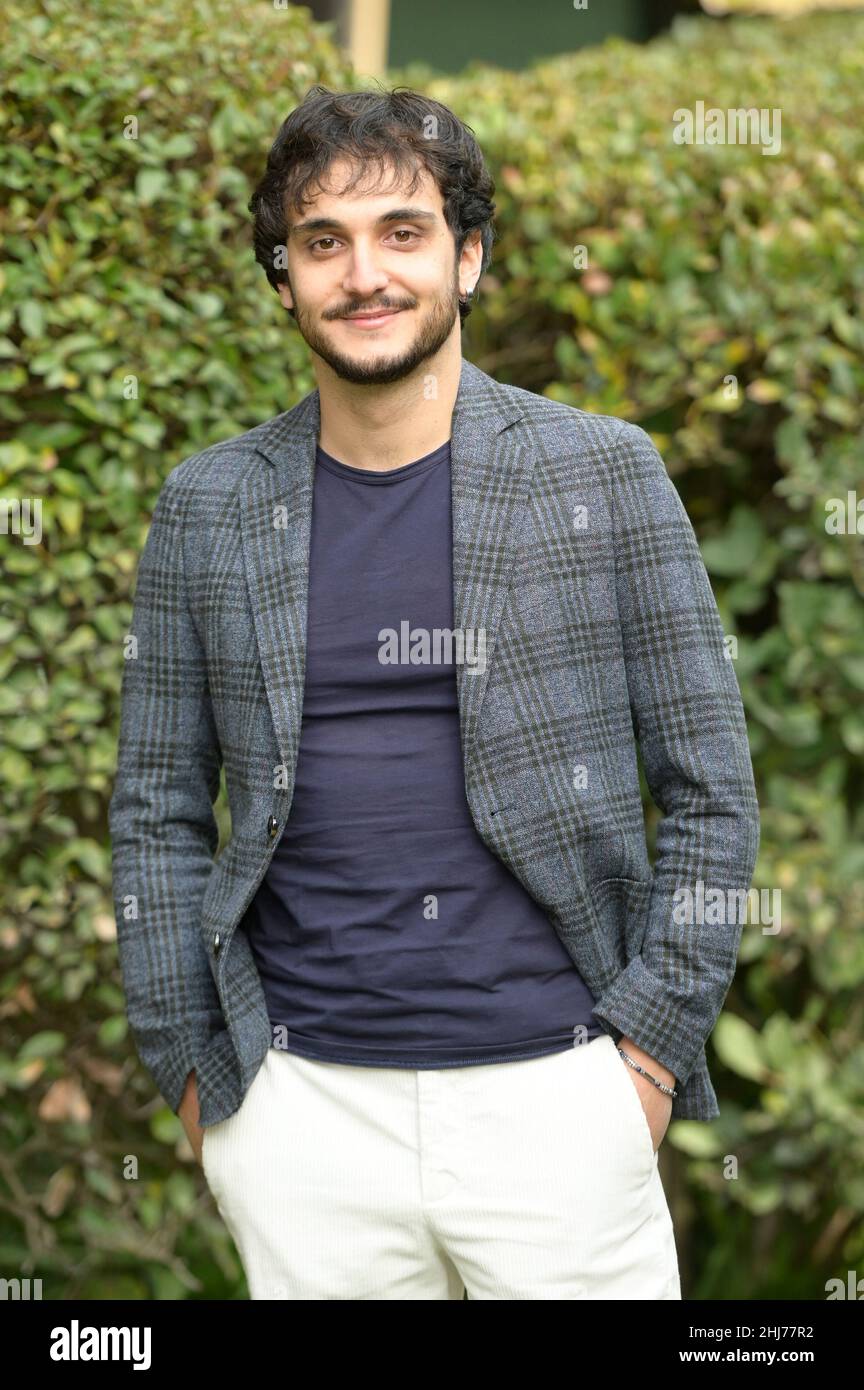Rome, Italy. 26th Jan, 2022. Matteo Cecchi attends the photocall of the ...