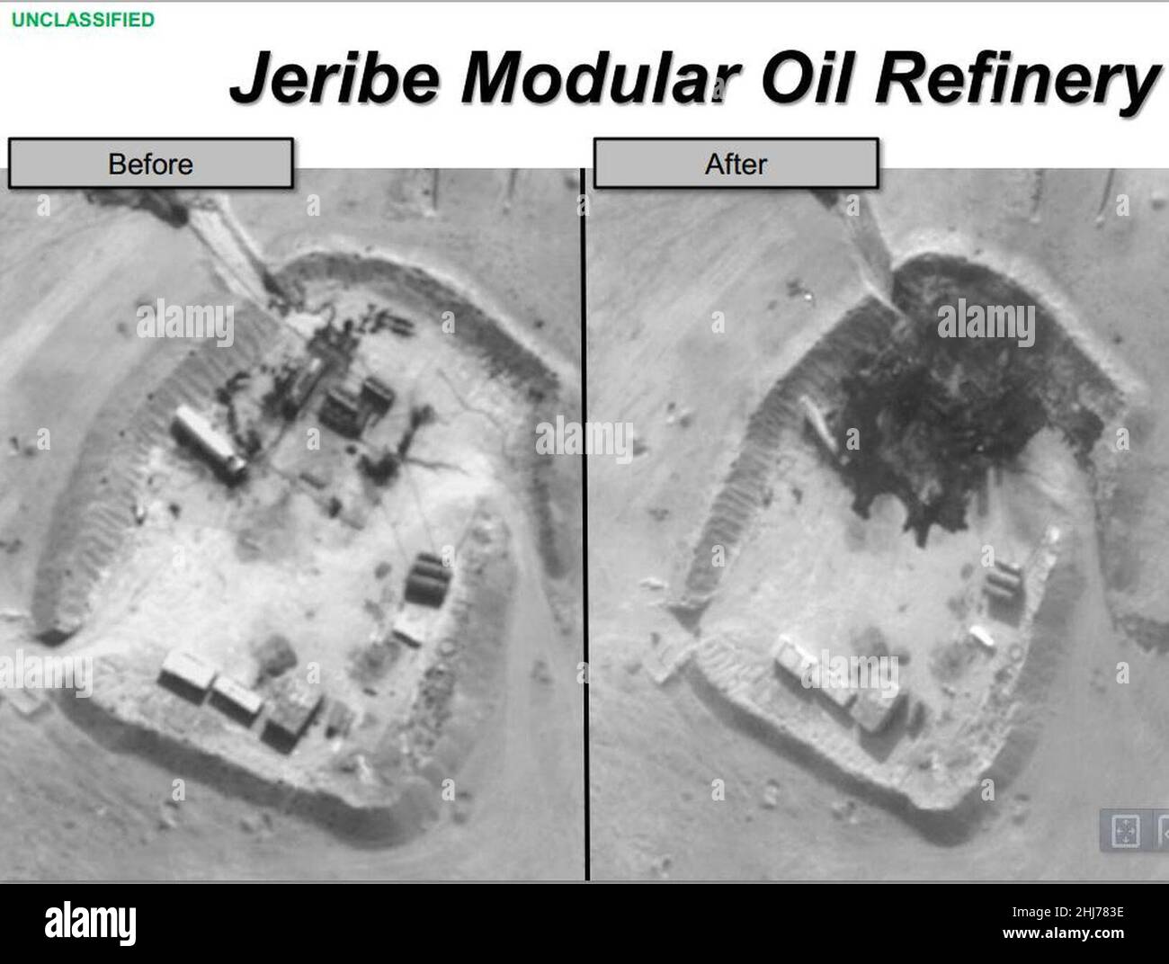 SyrianOilRefineryStrikesRADM Jeribe Modular Oil Refinery (Sep. 2014 ...