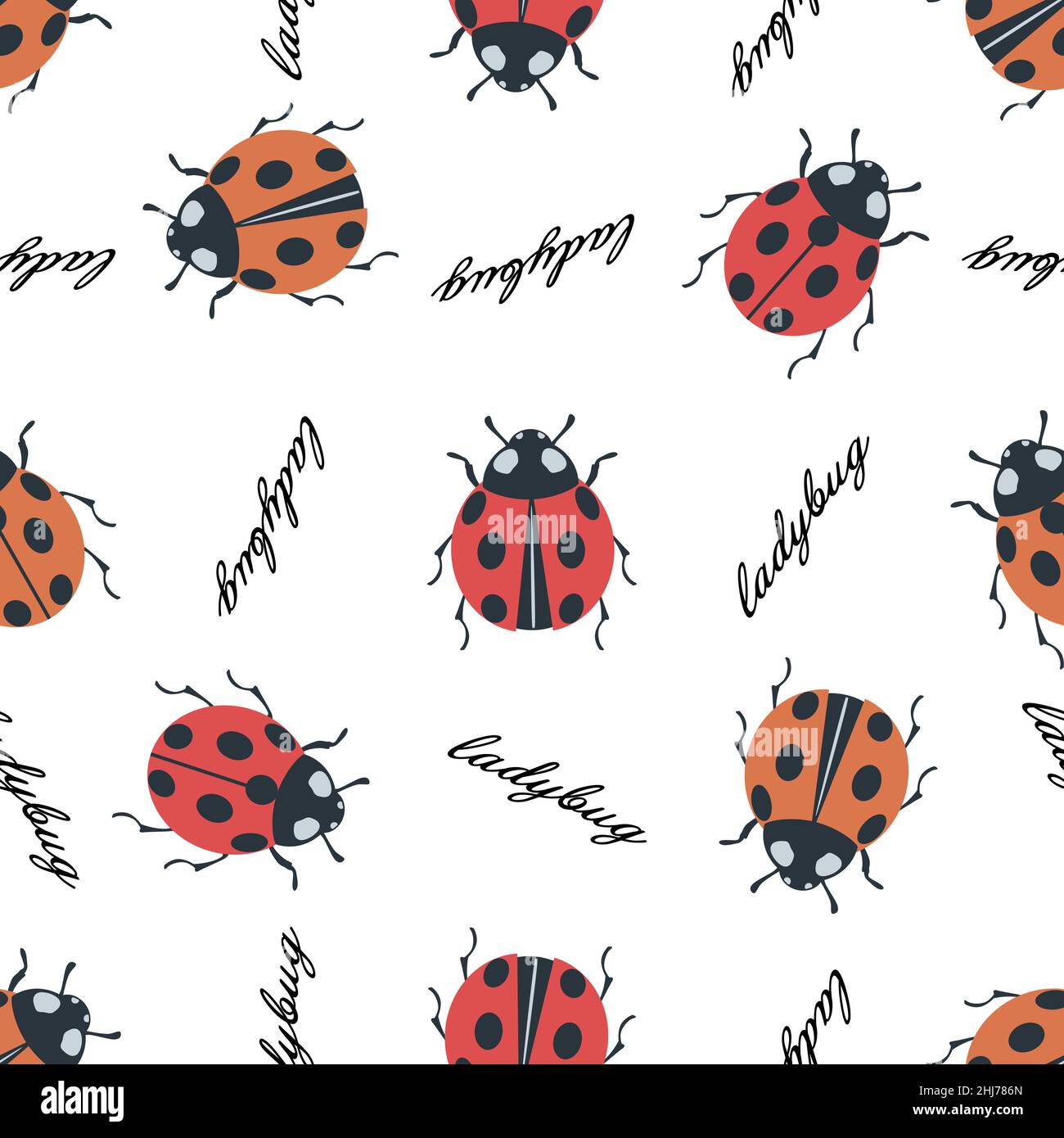 Ladybug Background For Kids