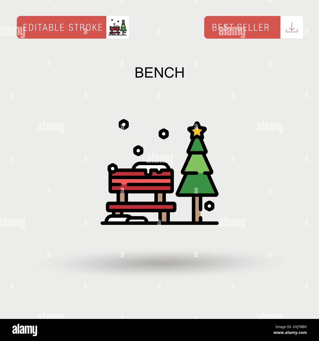Bench environment Stock Vector Images - Alamy