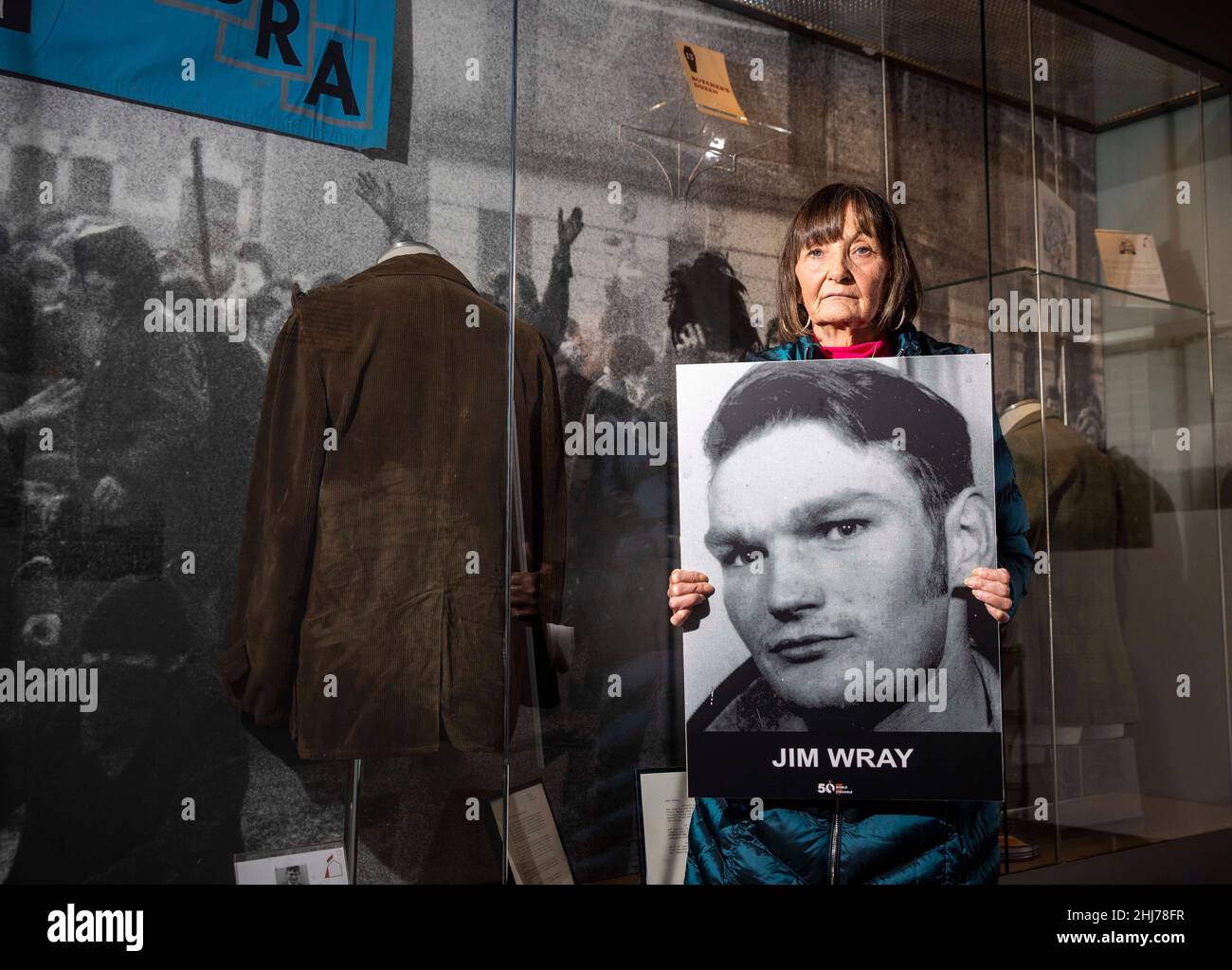 Margaret Wray, sister of Jim Wray who was killed on Bloody Sunday in ...