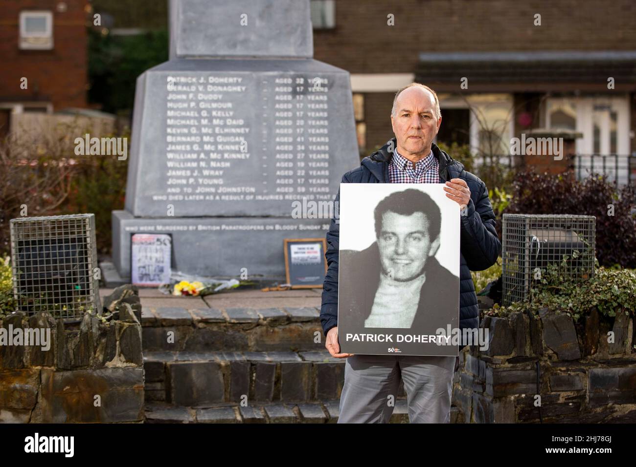 Tony Doherty son of Patrick Doherty who was killed on Bloody Sunday in ...
