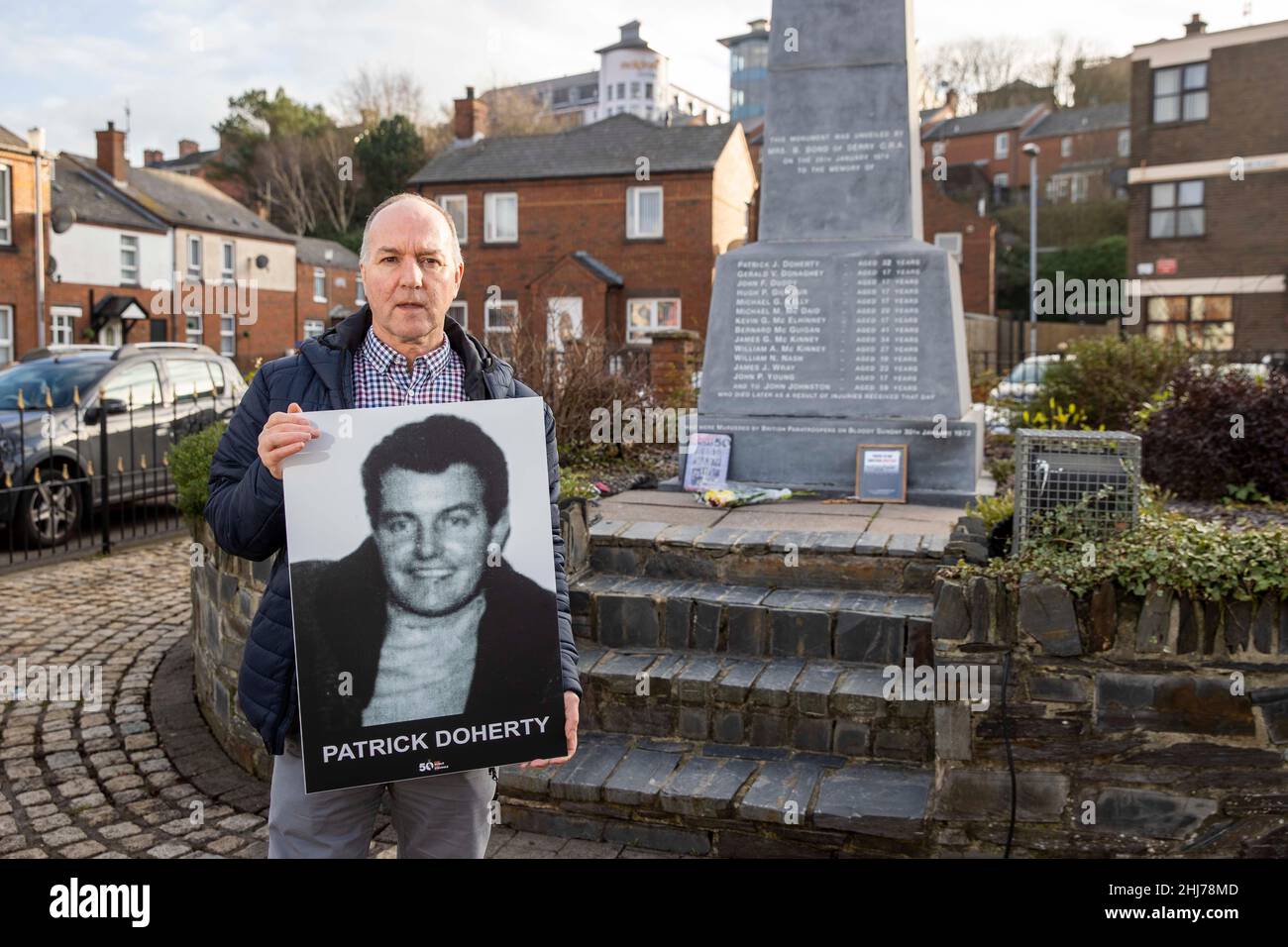 Tony Doherty son of Patrick Doherty who was killed on Bloody Sunday in ...