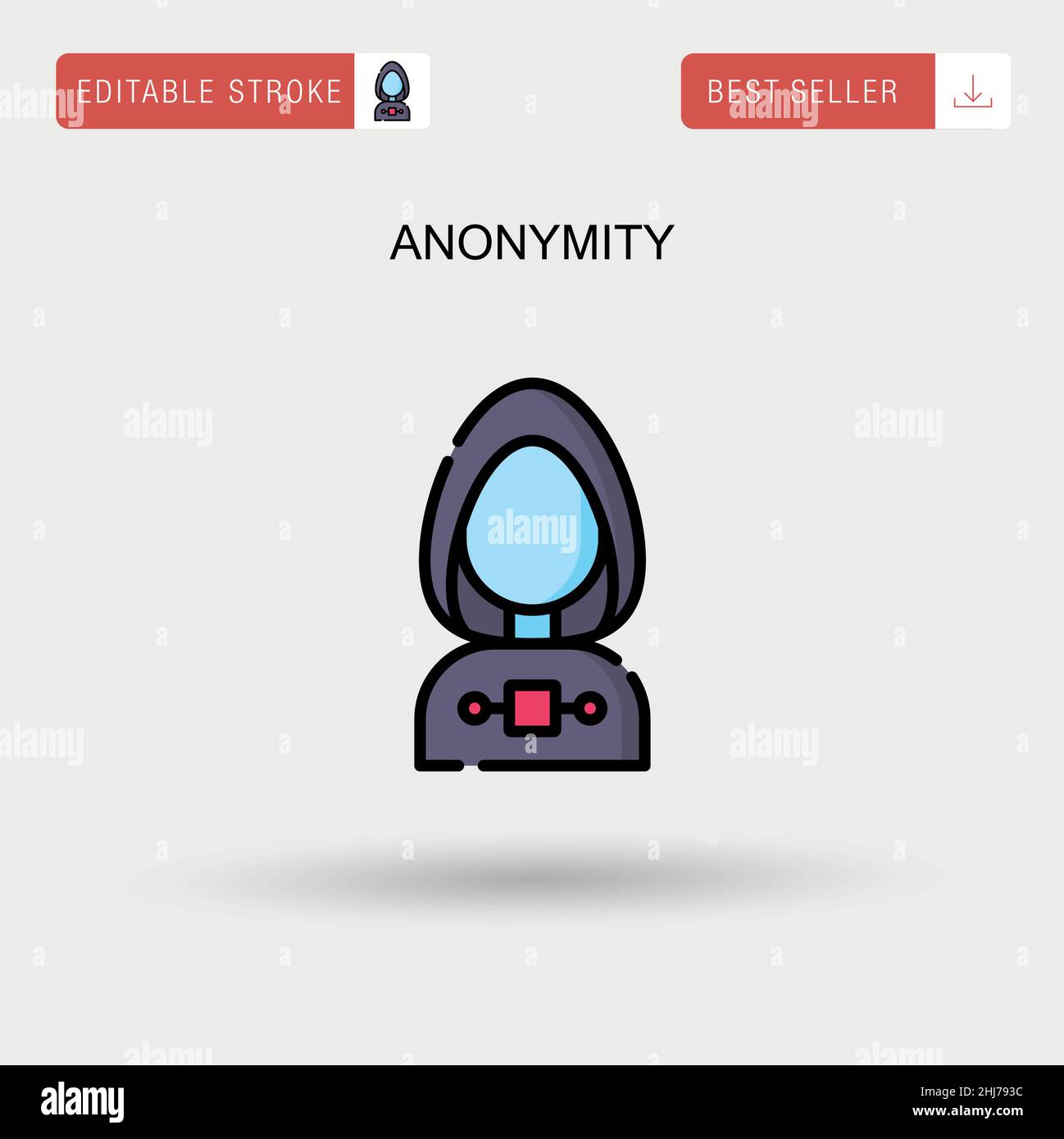 Anonymity online Stock Vector Images - Alamy