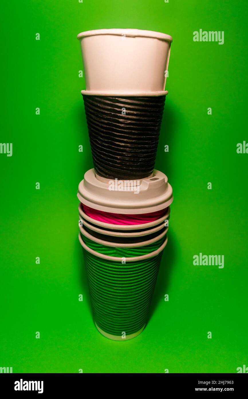 Cups in trash hi-res stock photography and images - Alamy