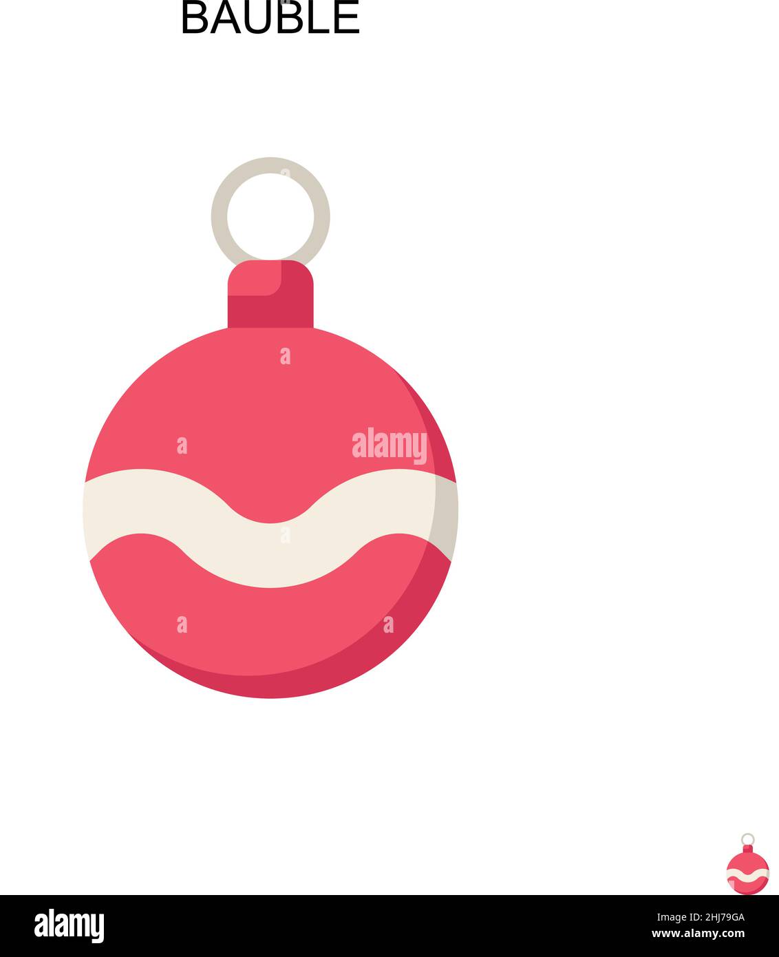 Bauble template hi-res stock photography and images - Alamy